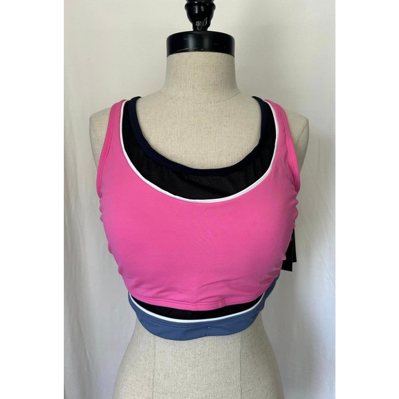 Avia | Swim | Avia Swim Bikini Top Scoop Neck Mesh Pink Womens Xl 618 ...